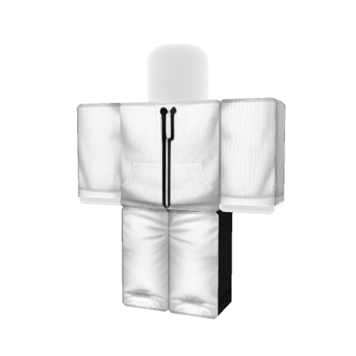 White drippy sweater with black joggers - Skin for Roblox by David Olubode