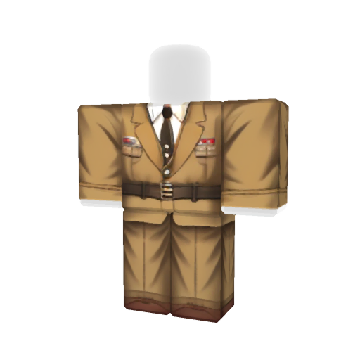 Make tan Army formals in the style of 1940s with n - Skin for Roblox by ...