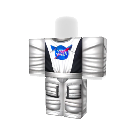 NASA astronaut suit - Skin for Roblox by Raffy jay Catinggan
