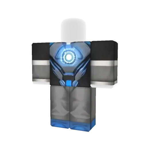 Connor RK800 Detroit Become Human Gray - Skin for Roblox by Zach TheRival