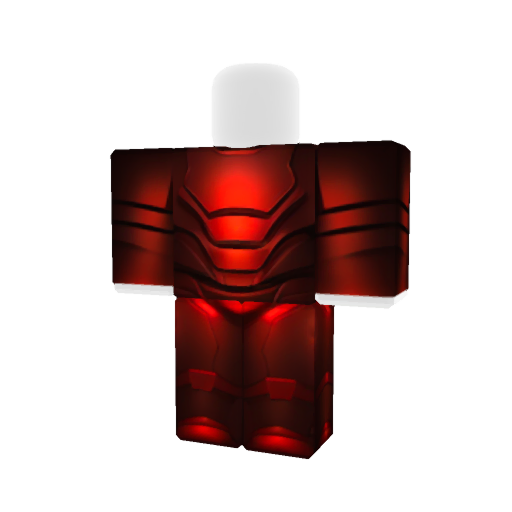 Mammoth armor red glowing shadow - Skin for Roblox by Deleted User