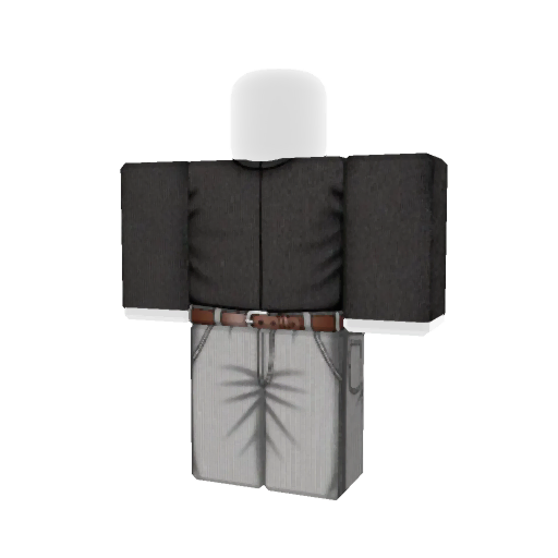 y2k goth shirt boy with silver small chain and gre - Skin for Roblox by ...