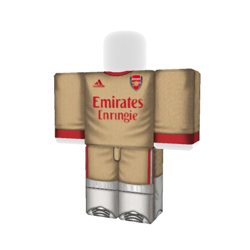 arsenal soccer jersey, Fly Emirates on the front, - Skin for Roblox by ...