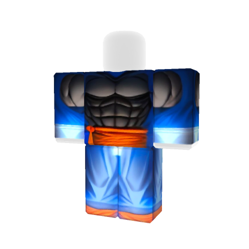 goku ultra instinct with particles - Skin for Roblox by eateat etatea