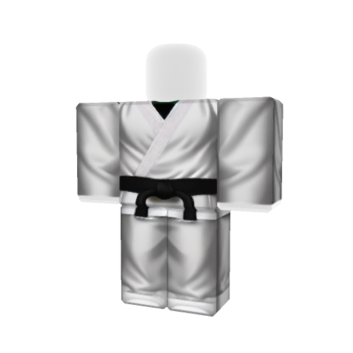 Black karate gi - Skin for Roblox by Dam Great