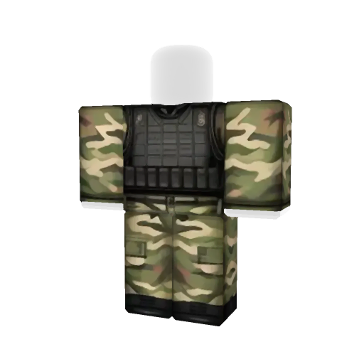 Roblox Clothing Template, Military Uniform, US Mil - Skin for Roblox by ...