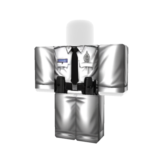police uniform - Skin for Roblox by lowkey