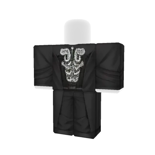 CAMISA NEGRA CON ESPADA ATRAS - Skin for Roblox by Omar Ángulo Gil