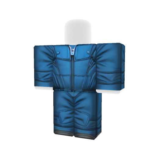 Fallout Vault 111 Blue Jumpsuit - Skin for Roblox by Brain Ded
