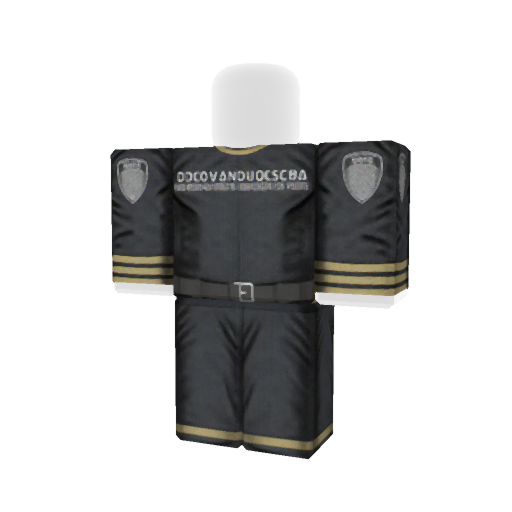 A law enforcement outfit with vest - Skin for Roblox by Corneel Vranckx