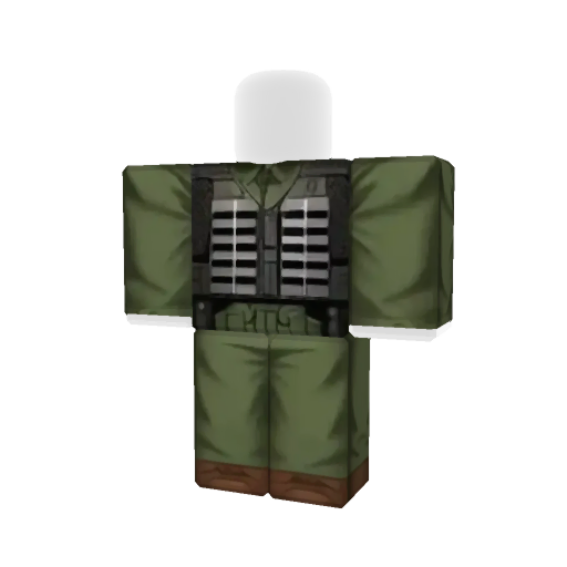 Olive Green SWAT Uniform - Skin for Roblox by Blake