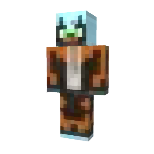 minecraft skin blsbk and bule demon mode - Skin for Minecraft by ...