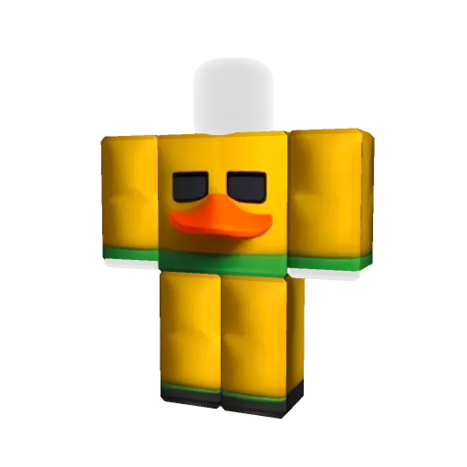 a cartoon ducks body | Customuse