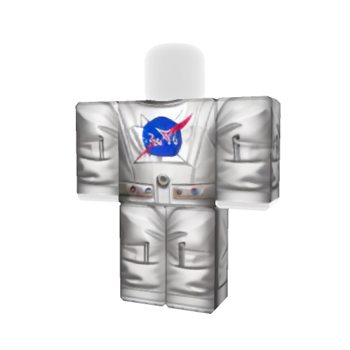 nasa astronaut suit with a car - Skin for Roblox by Customuse AI