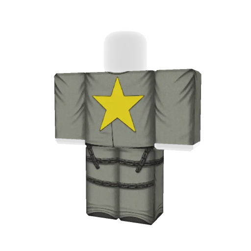 y2k grey pants with yellow star and chains | Customuse