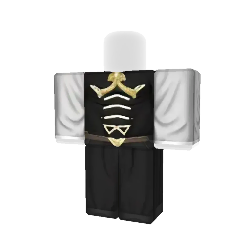 CAMISA NEGRA CON ESPADA ATRAS - Skin for Roblox by Omar Ángulo Gil