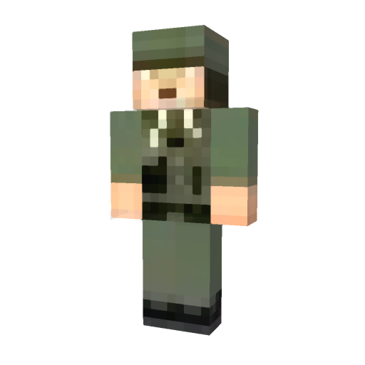 Military commando - Skin for Minecraft by Christopher