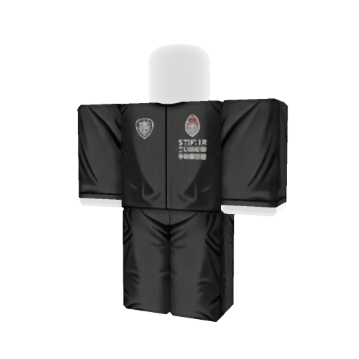 Erlc staff uniform black modern one, y2k, and on - Skin for Roblox by ...