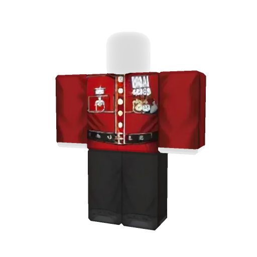 A military uniform based of the roblox item red de - Skin for Roblox by ...