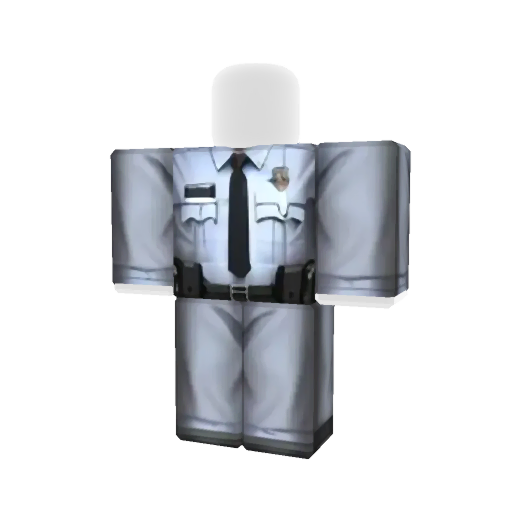 Police uniform - Skin for Roblox by Peter Bubuci