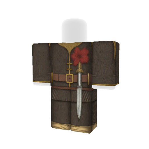 Pirate captain with parrot on his back and an old - Skin for Roblox by ...