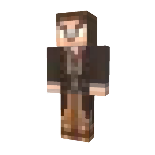 dirty blonde hair, curly, brown eyes, traveler gea - Skin for Minecraft ...