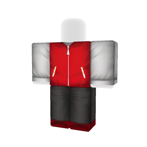 Red Jacket with watch on wrist - Skin for Roblox by Very Pog