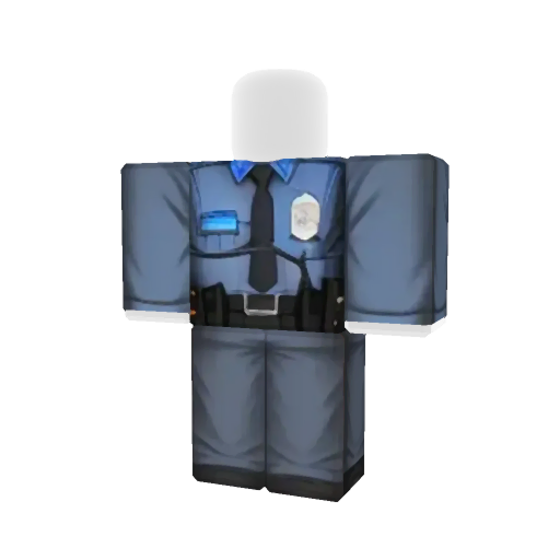 police uniform - Skin for Roblox by RaZain Bhervani PC (Zain)