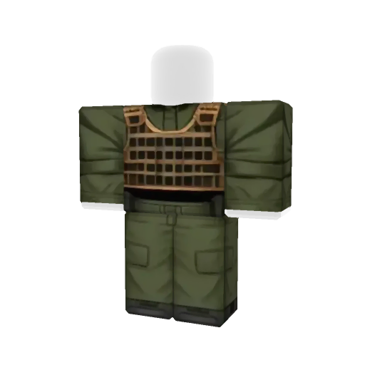 Olive Green SWAT Uniform - Skin for Roblox by Blake