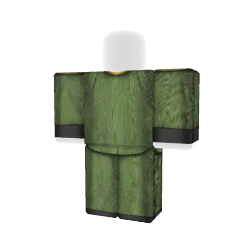 Zoro hair with his gold earrings - Skin for Roblox by Dakota Skinner