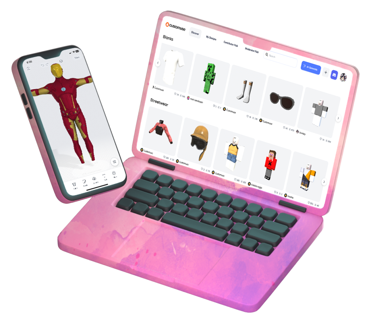 Customuse - Free 3D design software